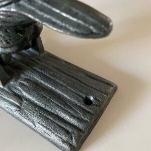 Other | Vintage Cast Iron Bird Door Knocker With Initial K | Poshmark